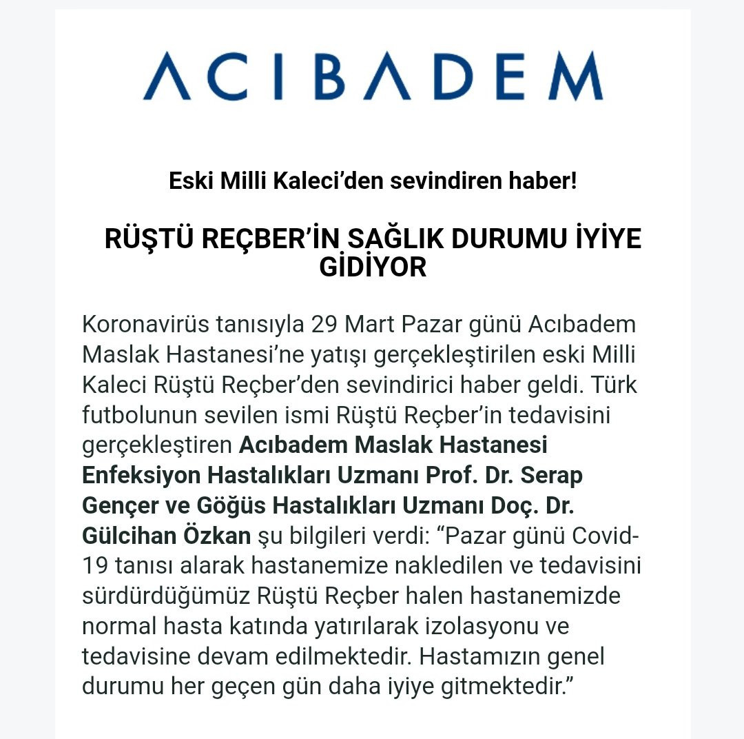 Işıl Reçber'den Rüştü Reçber’in sağlık durumu hakkında önemli açıklama!